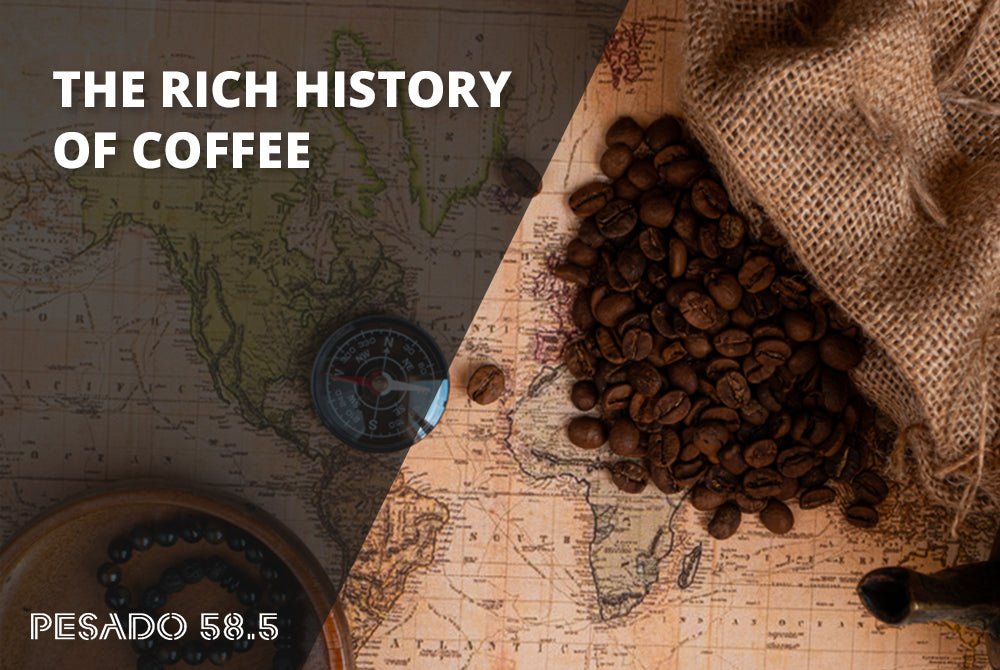 The Captivating History of Coffee: From Ethiopia to Espresso – Pesado 58.5