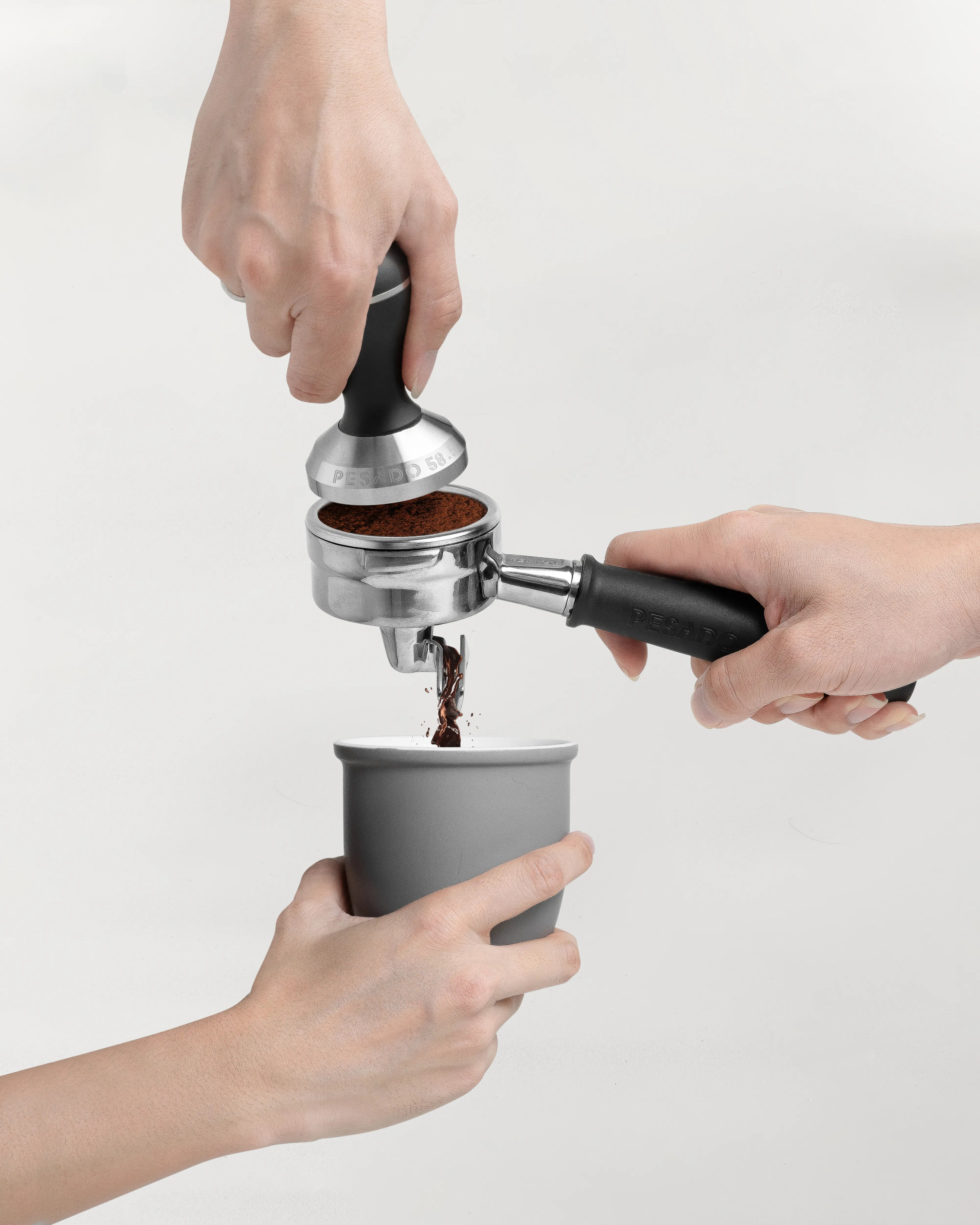 How to Tamp Espresso – Pesado 58.5