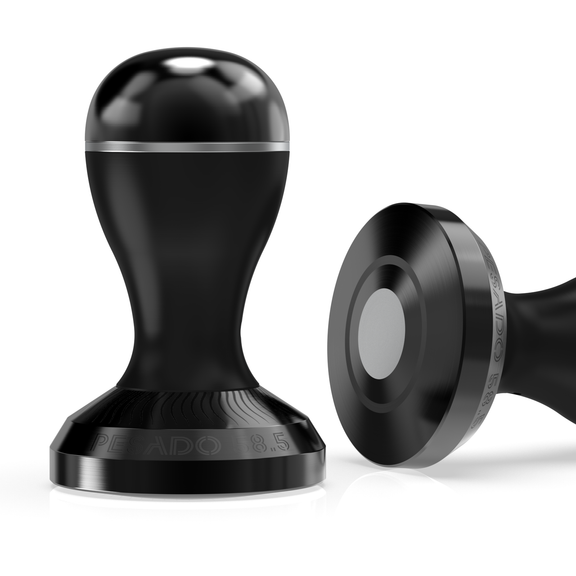 Full Moon Wave Convex Tamper - Stainless Steel Espresso Base – Pesado 58.5