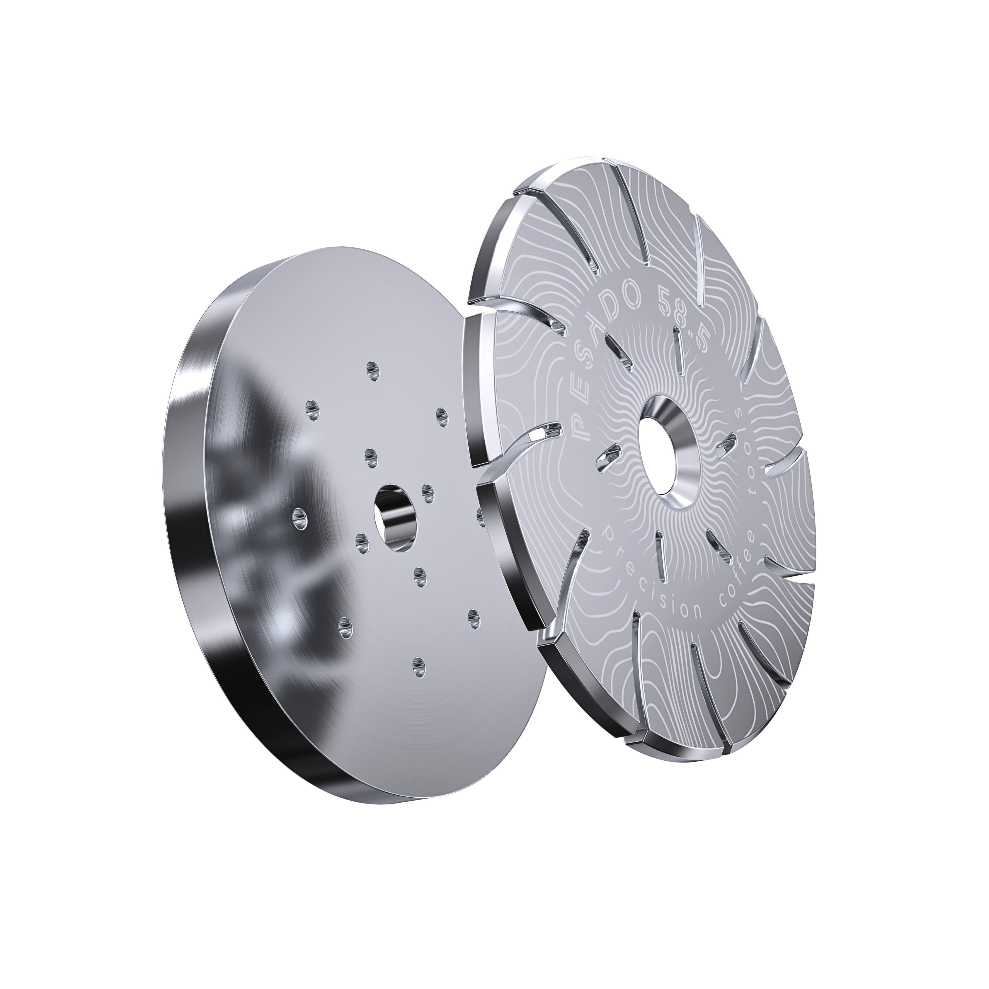 High Diffusion Espresso Shower Screen – Pesado 58.5