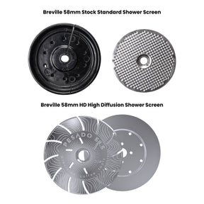 High Diffusion Espresso Shower Screen - Breville – Pesado 58.5